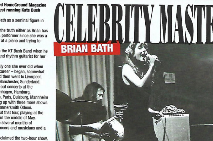 Kate Bush Tour Of Life - Rehearsal Pics 1979 - BRIAN BATH